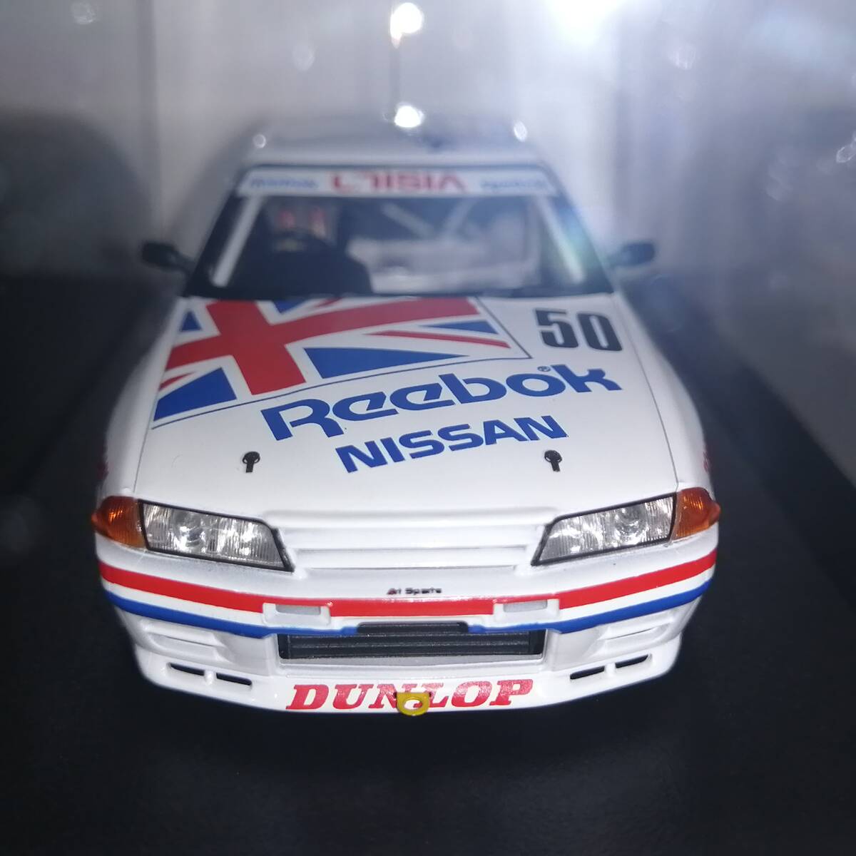 【未使用】HPI 1/43 Reebok リーボック NISSAN SKYLINE 日産 スカイライン GT-R GTR R32 #50 検 ...