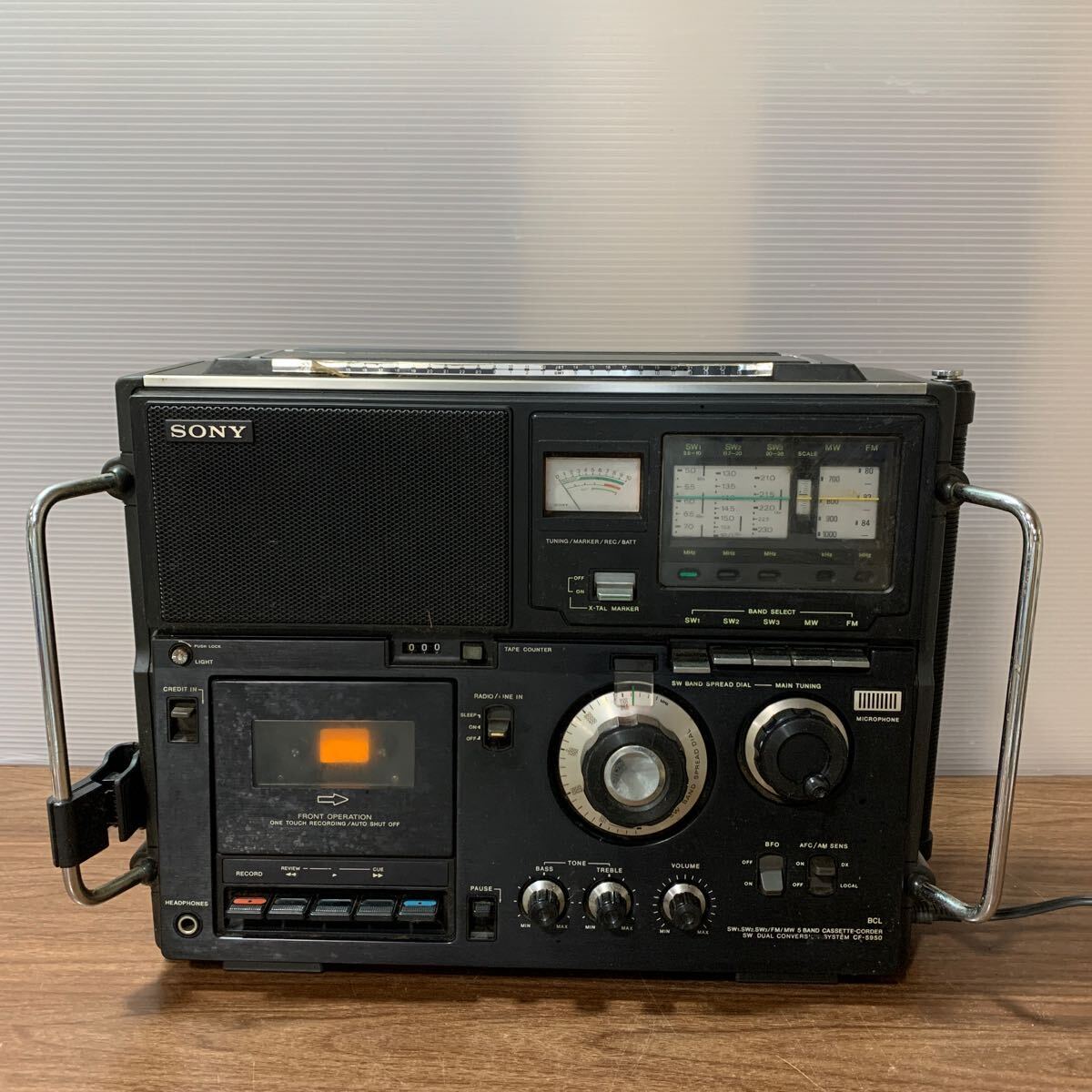 【傷や汚れあり】SONY ソニー RADIO CASSETTE-CORDER Model CFS-E16の落札情報詳細 - ヤフオク落札価格 ...