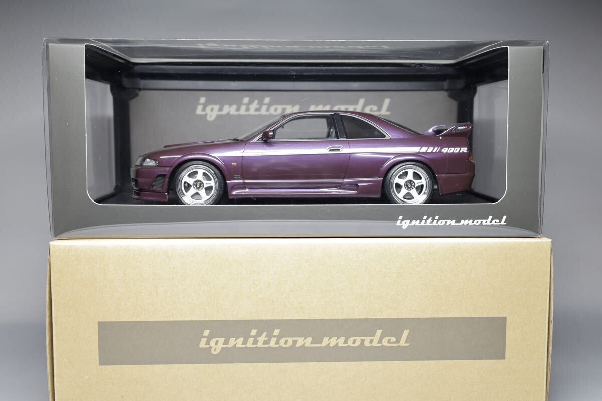 【未使用に近い】IG2255 1/18 Nismo R33 GT-R 400R Midnight Purple イグニッションモデルの落札情報 ...