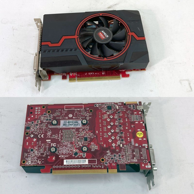 【やや傷や汚れあり】中古グラフィックカード 表示確認済 Vista～Win10 LINUX ★ AMD Radeon R9 260 GDDR5 ...
