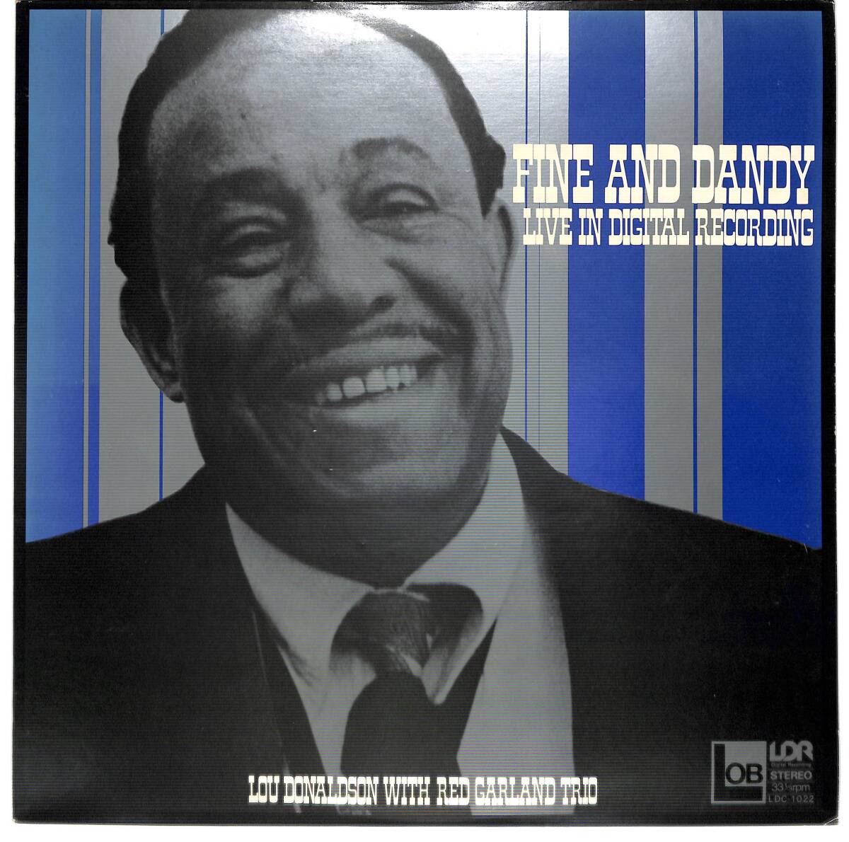 【やや傷や汚れあり】e3500/LP/LOB企画/Lou Donaldson With The Red Garland Trio/Fine And Dandy Live In Digital ...