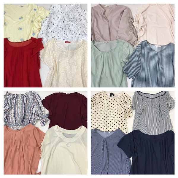 【目立った傷や汚れなし】FS－743 ＊通勤女子コーデ【＃Techichi・スピック＆スパン等 おまとめセット サイズS~L 大量 50着 ...