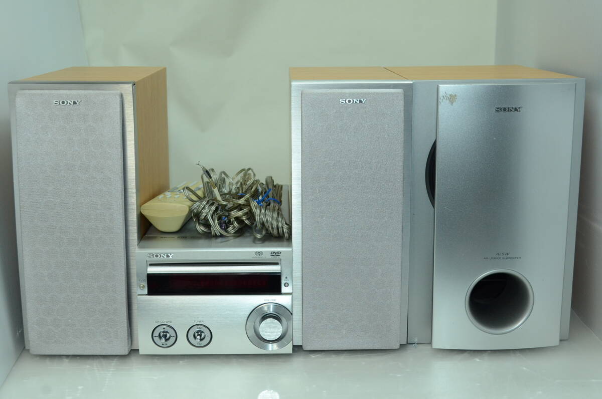 【やや傷や汚れあり】SONY ソニー CMT-SE9 (MDS-SE9 HCD-SE9）SACD・CD・DVD・ MD・カセット リモコン ...