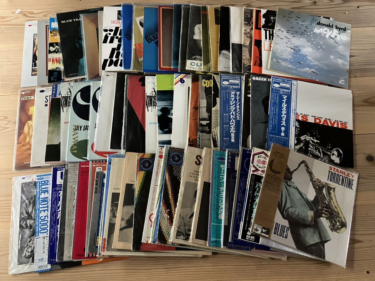 【やや傷や汚れあり】全てブルーノート ジャズLP 78枚セット DonaldByrd,HoraceParlan,JohnColtrane,SonnyClark,LeeMorgan ...