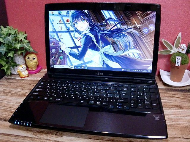 【やや傷や汚れあり】Windows10 最新22H2Ver. Office2021 SSD128GB メモリ8G【LIFEBOOK WA1/S】Wi-Fi/HDMI/DVDマルチ/Webカメラ ...