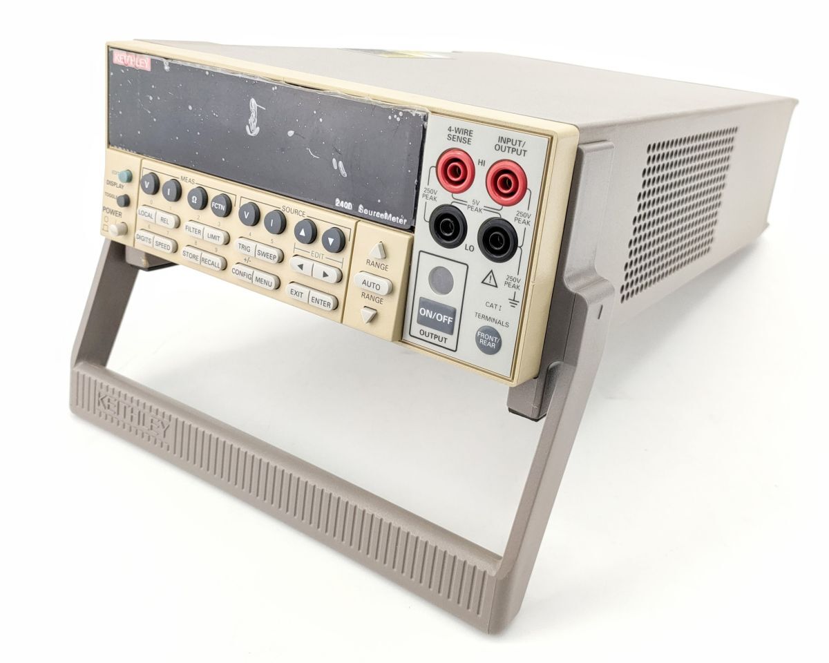 【やや傷や汚れあり】10 ケースレー 2400 ソースメーター ファミリ メジャー ユニット 通電確認済 SMU Source Meter ...