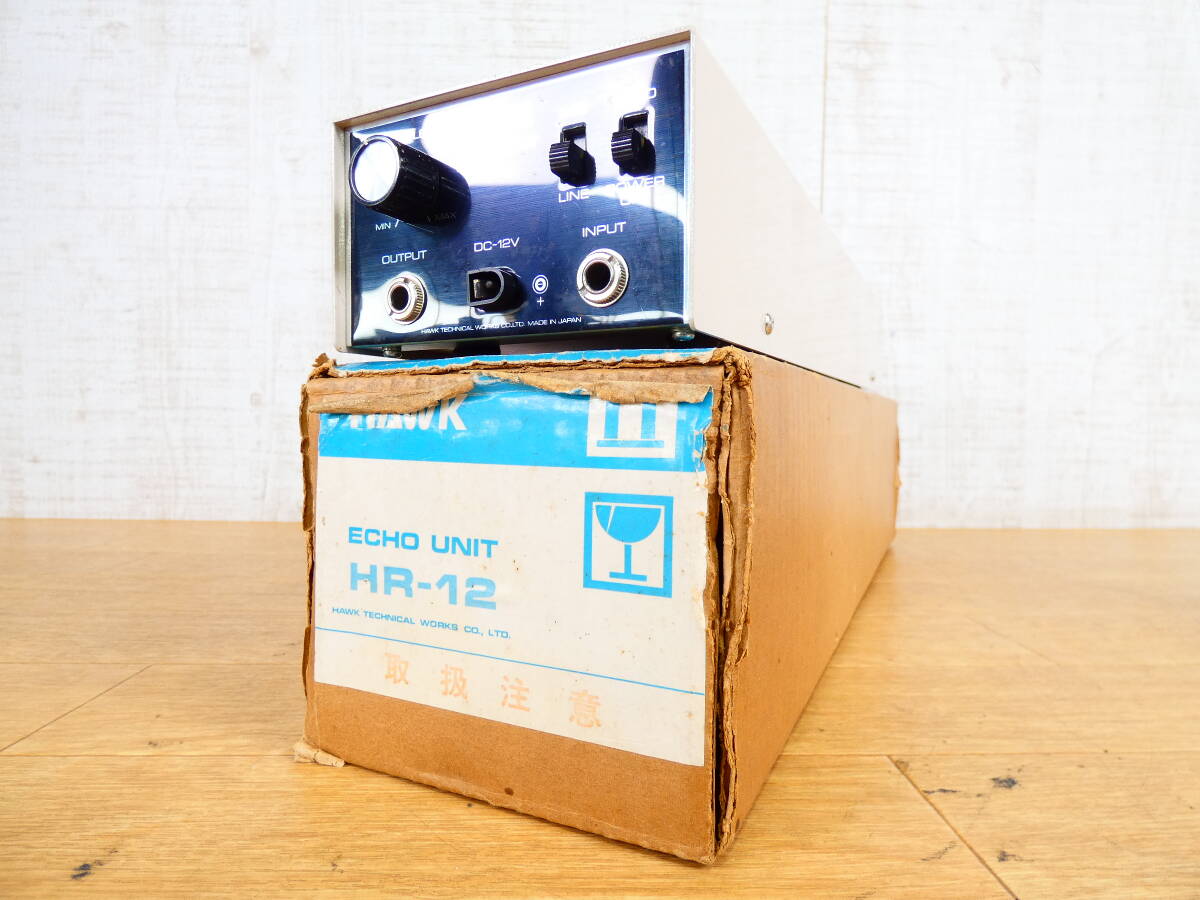 【傷や汚れあり】HAWK ホーク ECHO UNIT エコーユニット HR-12 元箱 音響機器 オーディオ ※現状渡し/通電OK！/音出しOK！ @100 (5)の落札情報詳細 - ヤフオク ...