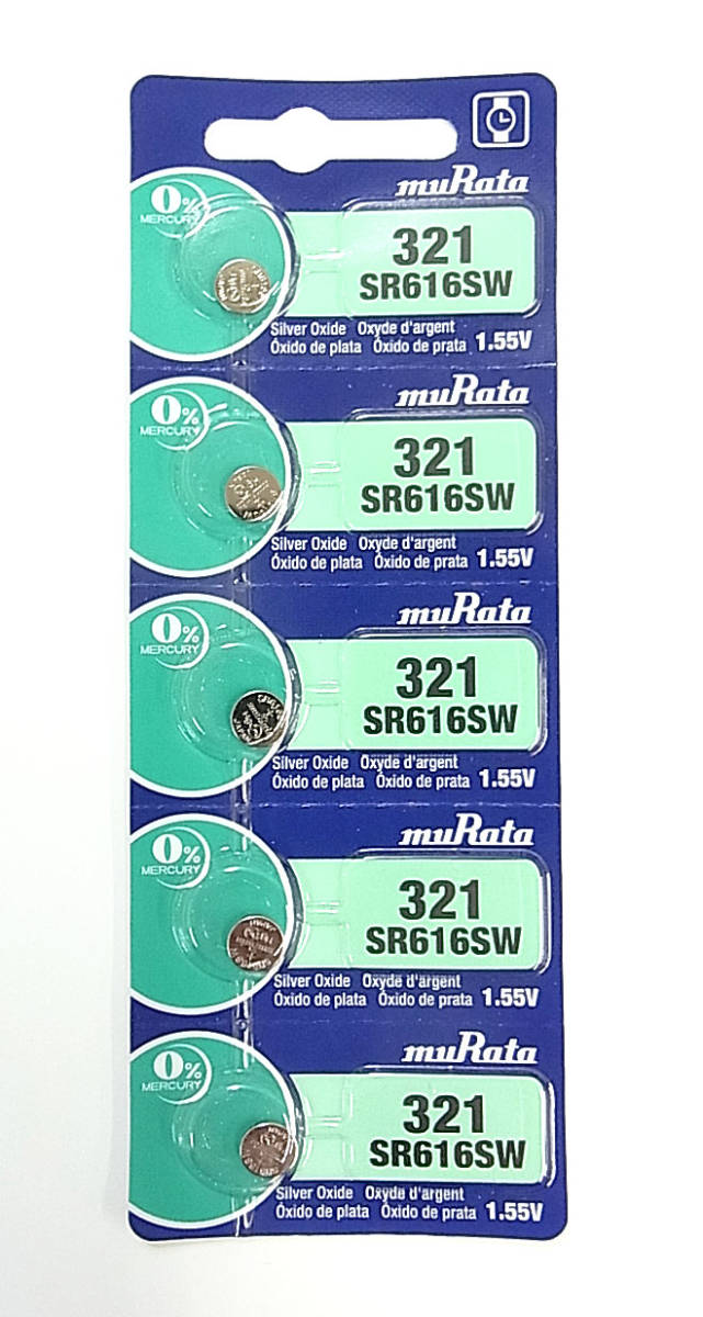 【未使用】 安心・信頼の品質 ムラタ（旧ソニー）MURATA（旧SONY） SR616SW（321）×5個＄★の落札情報詳細 - Yahoo ...