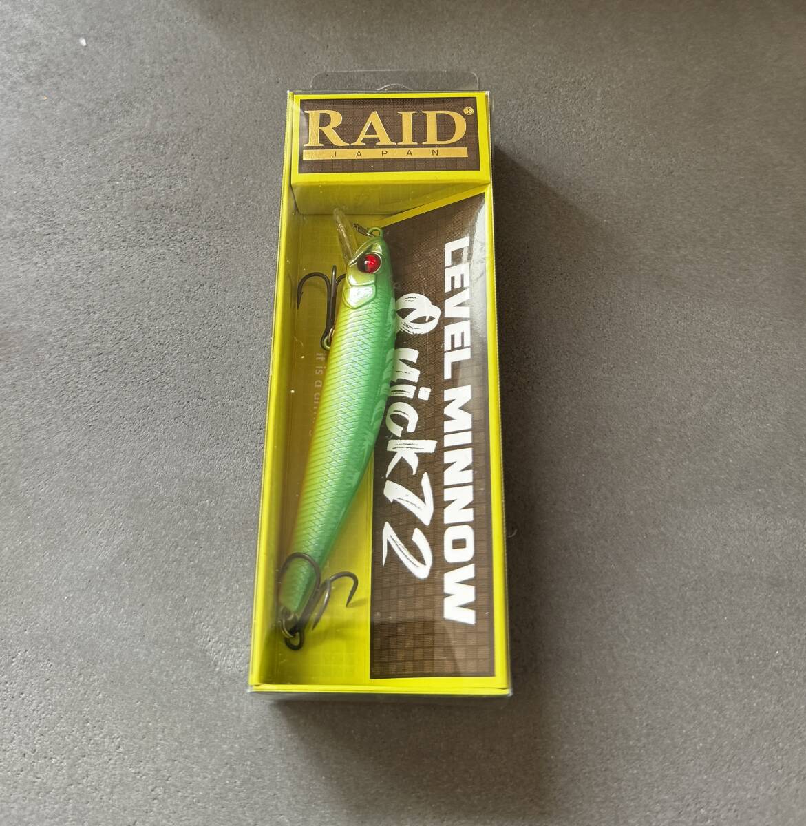 【目立った傷や汚れなし】Z★美品★RAID JAPAN レイドジャパン LEVEL MINNOW Quick 72 レベルミノー クイック72「レモンパワー」の落札情報詳細 - ヤフオク落札 ...