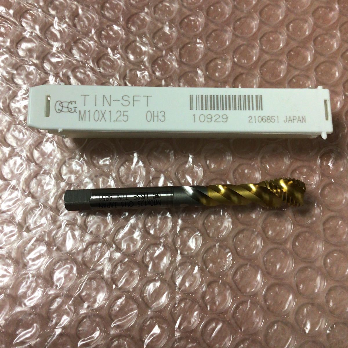 【未使用】OSG TIN-SFT M10 x 1.25 OH3 TiN コート コーティング スパイラル タップ オーエスジー 10929 未使用品 1本の落札情報詳細 - Yahoo ...
