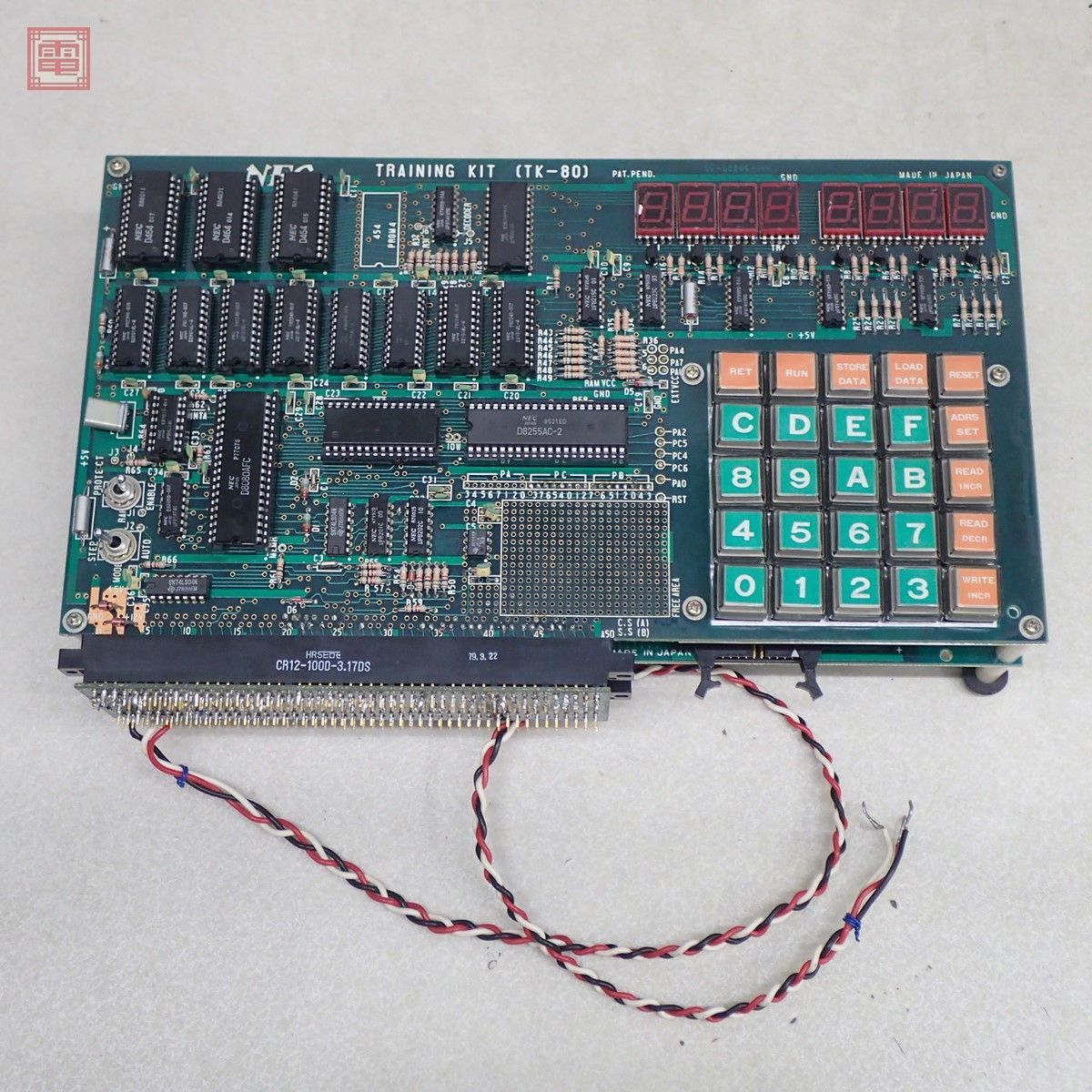 【全体的に状態が悪い】1円〜 NEC TK-80E TRAINING KIT＋μCOM BASIC STATION FOR TK-80 まとめ ...