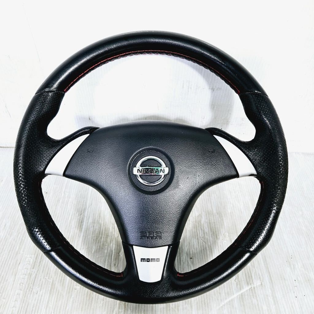 【傷や汚れあり】日産 フェアレディZ Z33 中期 ( MOMO ) ステアリング ハンドル モモの落札情報詳細 - Yahoo!オークション落札価格検索 オークフリー