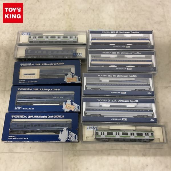 【全体的に状態が悪い】1円〜 KATO Nゲージ 4474 モハE230 500 山手線色 TOMIX 2505 国鉄客車カニ24 形特急用電源車 他の落札情報詳細 - Yahoo ...