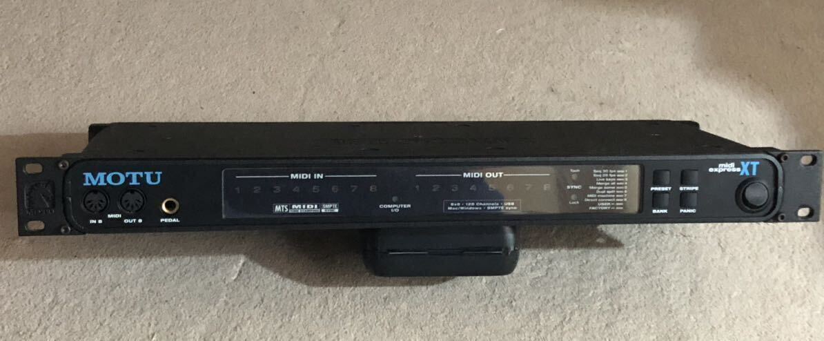 【目立った傷や汚れなし】MOTU midi express XT (USB)の落札情報詳細 - Yahoo!オークション落札価格検索 オークフリー