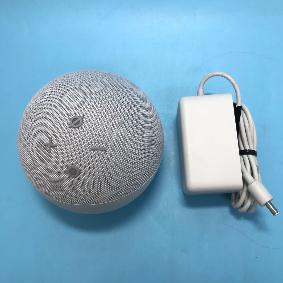 【やや傷や汚れあり】サ) アマゾン Amazon Echo dot エコードット with Alexa アレクサ スマートスピーカー 第4世代 チャコール Bluetooth対応 B7W644 ...