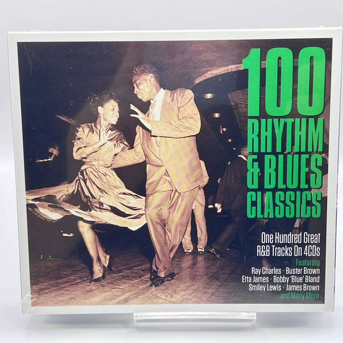 【傷や汚れあり】未開封・保管品【R&B/CD オムニバスアルバム 4枚組】100 RHYTHM ＆ BLUES CLASSICS ...