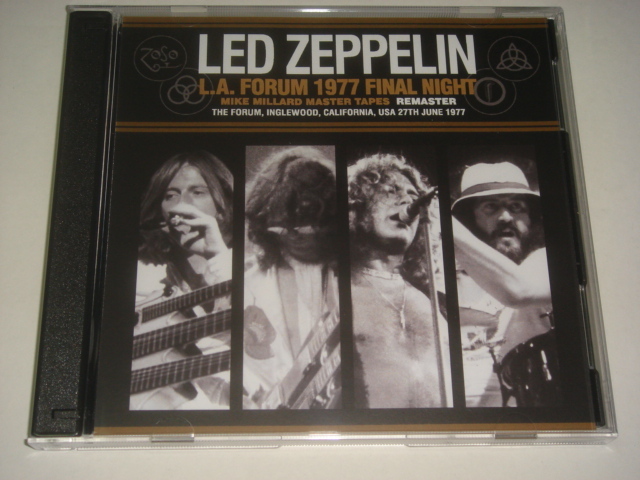【未使用に近い】LED ZEPPELIN ★ L.A. FORUM 1977 FINAL NIGHT -MIKE MILLARD MASTER ...