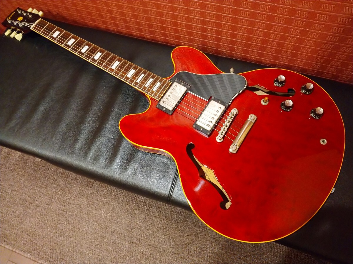 【やや傷や汚れあり】超貴重 1980年代 GRECO SUPER REAL SA64-70 JAPAN VINTAGE 美品 ハードケース付の ...