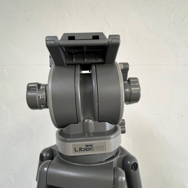 【やや傷や汚れあり】リーベック Libec 70 TRIPOD T90B 雲台 FLUID HEAD H70 三脚 プロ用 専用ケース付の落札 ...