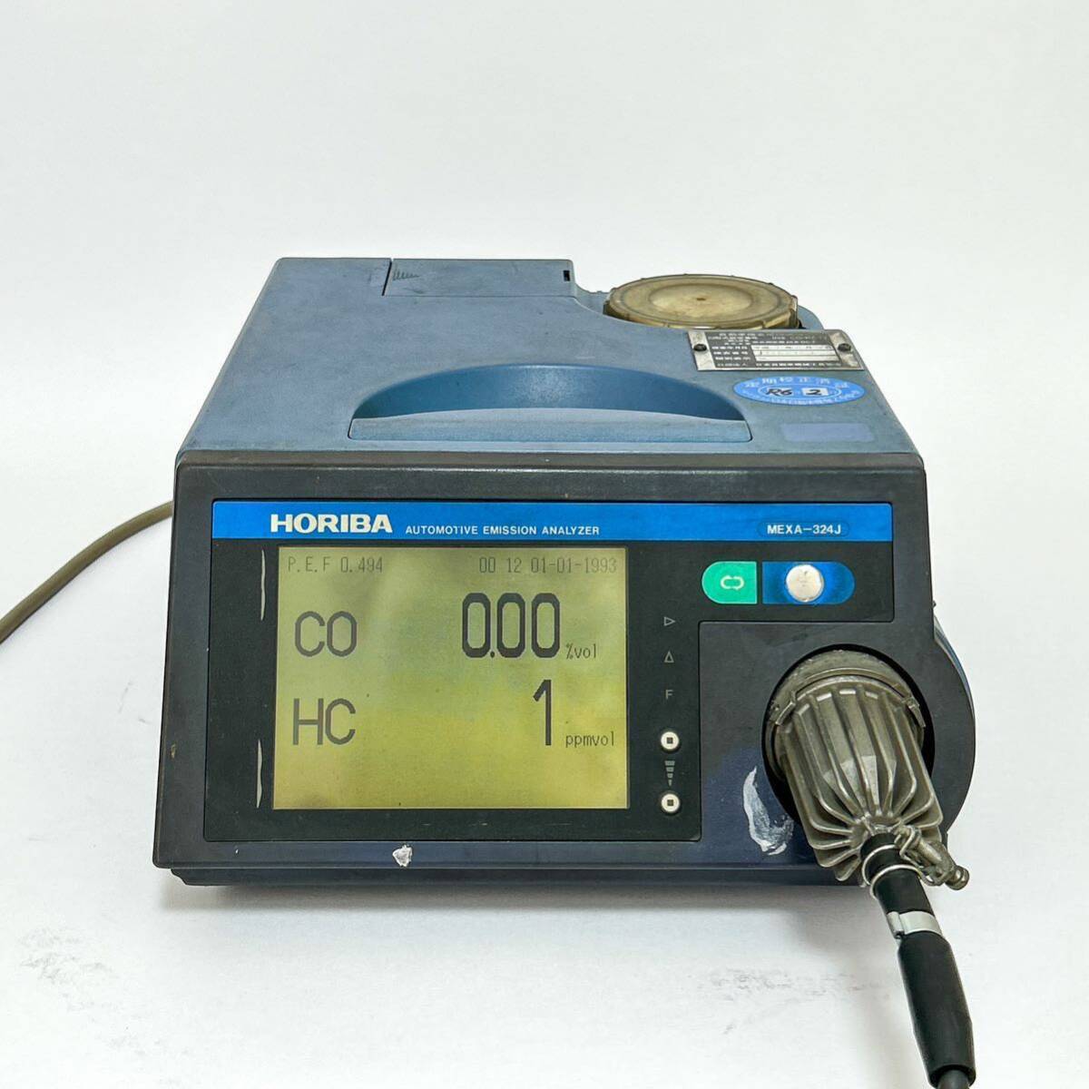 HORIBA 堀場製作所 排気ガスCO/HC測定器 MEXA-321F 排気ガステスター 自動車整備機械器具 ジャンクの落札情報詳細 - Yahoo!オークション落札価格検索 オークフリー