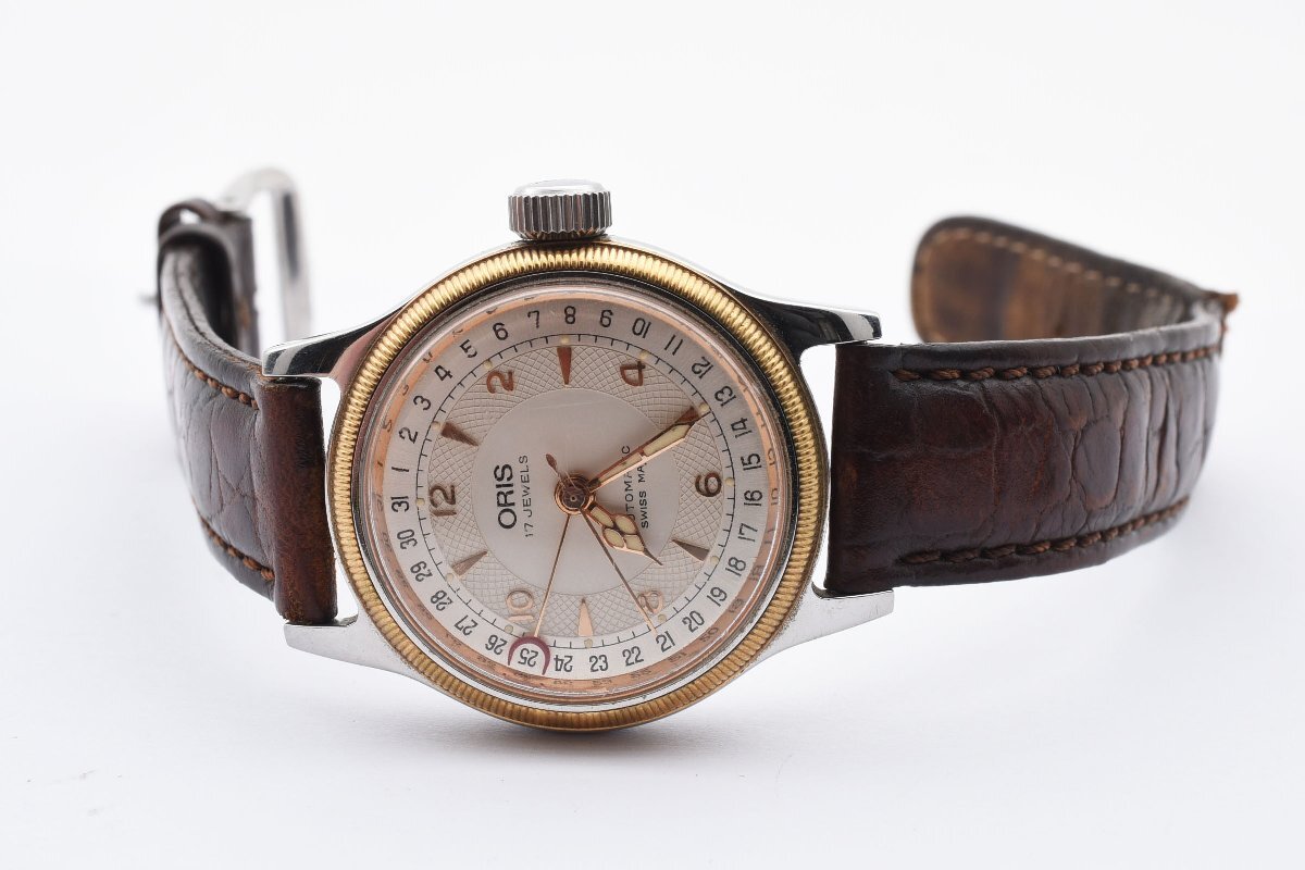 【やや傷や汚れあり】稼働品 オリス デイト ラウンド 裏スケ 7461 自動巻き メンズ 腕時計 ORISの落札情報詳細 - Yahoo!オークション落札価格検索 オークフリー