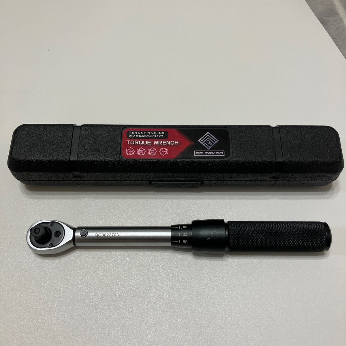 【未使用】トルクレンチ プレセット型 タイヤ交換 差込角9.5mm(3/8インチ) 5-25N・m 車 バイク修理レンチ ソケットレンチの落札情報詳細 - ヤフオク落札価格検索 オークフリー