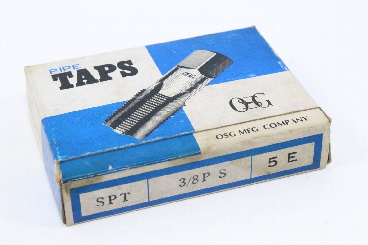 【未使用】未使用保管品 OSG オーエスジー PIPE TAPS パイプタップ SPT 3/8 PS SKS2 Ⅲ 5本入 ② 7-K028/1/60Lの落札情報詳細 - ヤフオク落札価格検索 ...