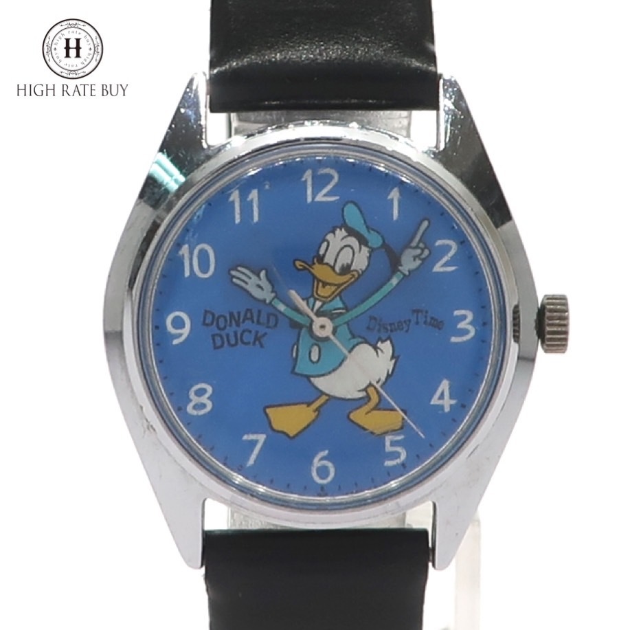 【傷や汚れあり】1円スタート 稼働品 SEIKO セイコー Disney Time ディズニータイム 5000-6030 手巻き 機械式 ...