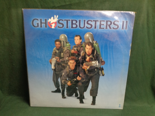 【やや傷や汚れあり】SOUNDTRACK/GHOSTBUSTERSⅡ LP BOBBY BROWN, NEW EDITION, JAMES"J.T."TAYLOR, RUN DMC ...