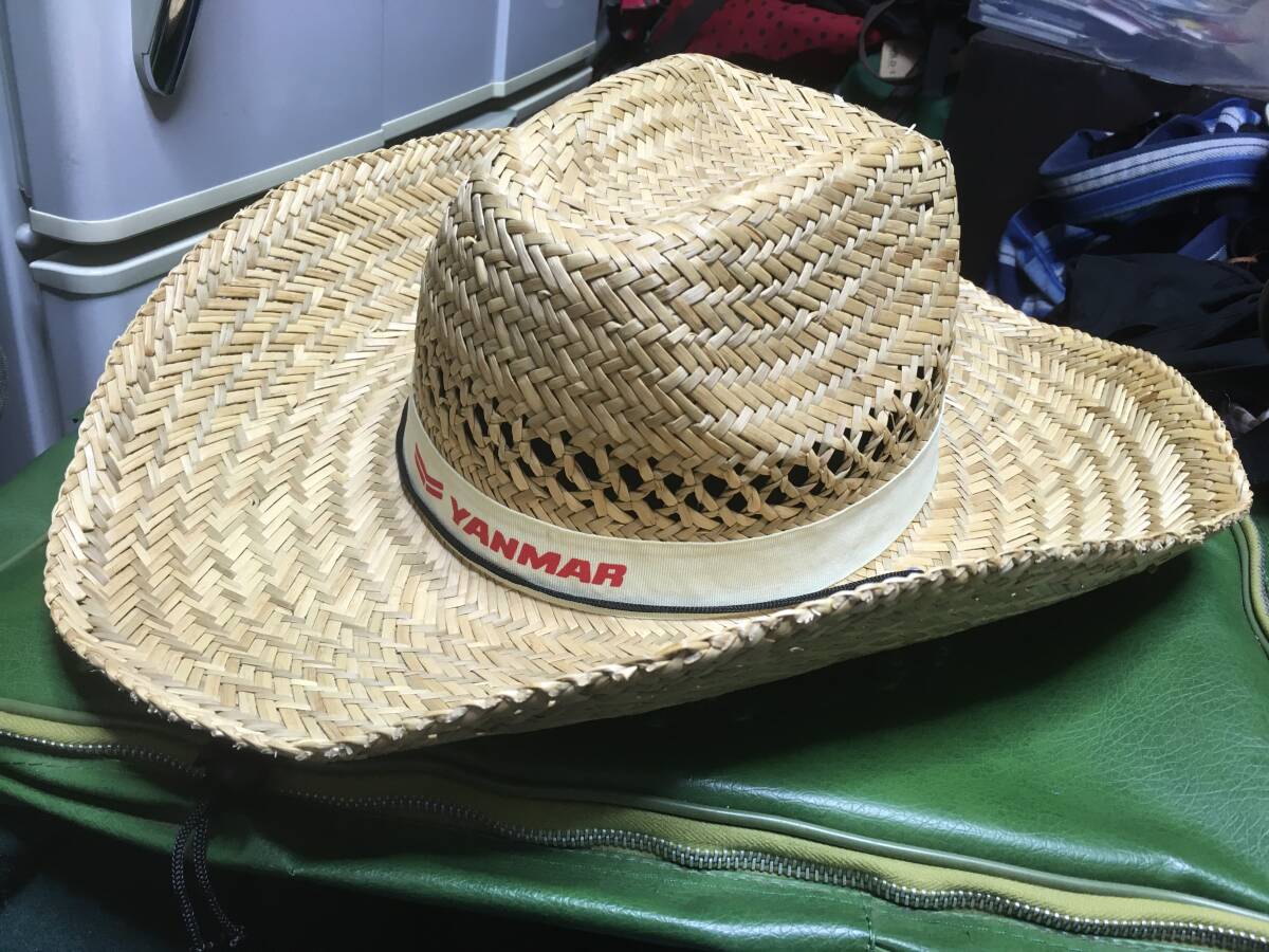 【やや傷や汚れあり】2407ヤンマーYANMARあご紐・ツバ広ストロー麦わら中折れHATハット帽子フェドラの落札情報詳細 - Yahoo ...