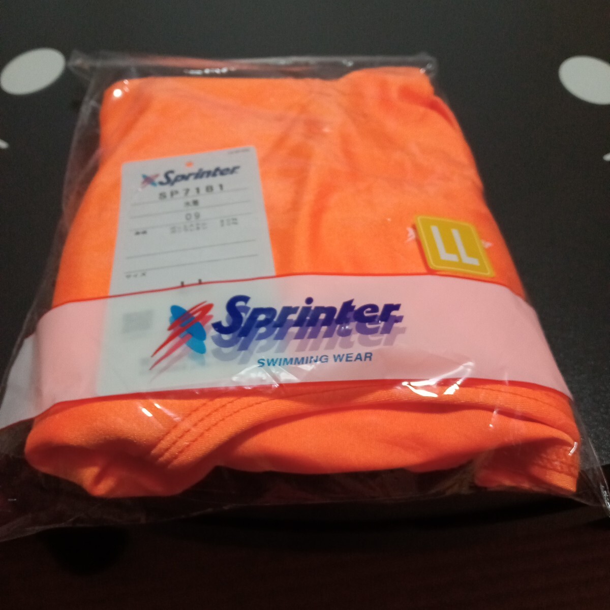 【未使用】オレンジスクール水着。新品・未使用。 size-LL。 Sprinter。 オレンジ色。 女の子の落札情報詳細 - ヤフオク落札価格検索 オークフリー