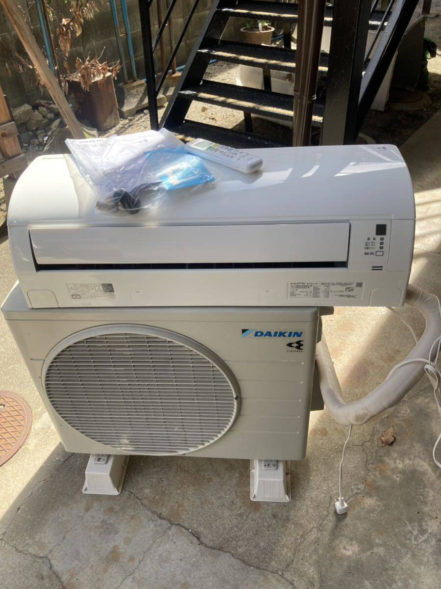 【目立った傷や汚れなし】エアコン DAIKIN ダイキン AN22XESK-W 2020年製 使用可能 リモコン付き 美品の落札情報詳細 - Yahoo!オークション落札価格検索 オークフリー