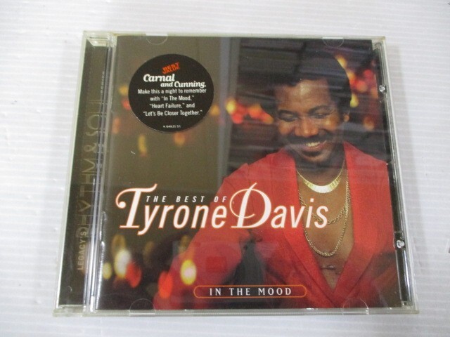 【傷や汚れあり】ZZ g4 送料無料 The Best Of Tyrone Davis In The Mood 中古CD の落札情報詳細 - Yahoo!オークション落札価格検索 オークフリー