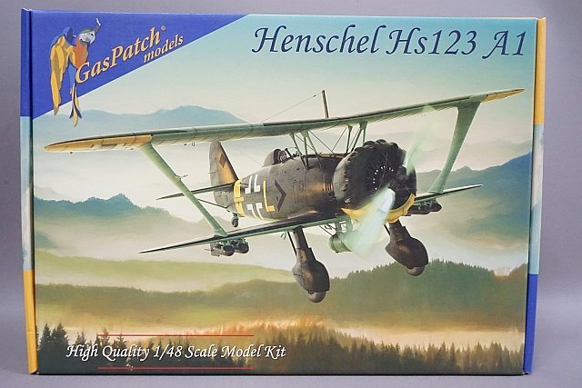 【未使用に近い】ガスパッチモデル 1/48 ヘンシェル HS 123 A-1 プラモデル ハセガワ タミヤ レベル アオシマ フジミ イタレリ ...