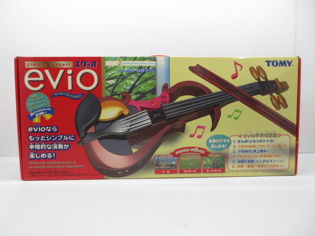 【全体的に状態が悪い】n78796-ty ジャンク Tomy トミー evio 電子ヴァイオリン エヴィオ [091-240803]の落札情報詳細 - Yahoo!オークション落札価格検索 ...