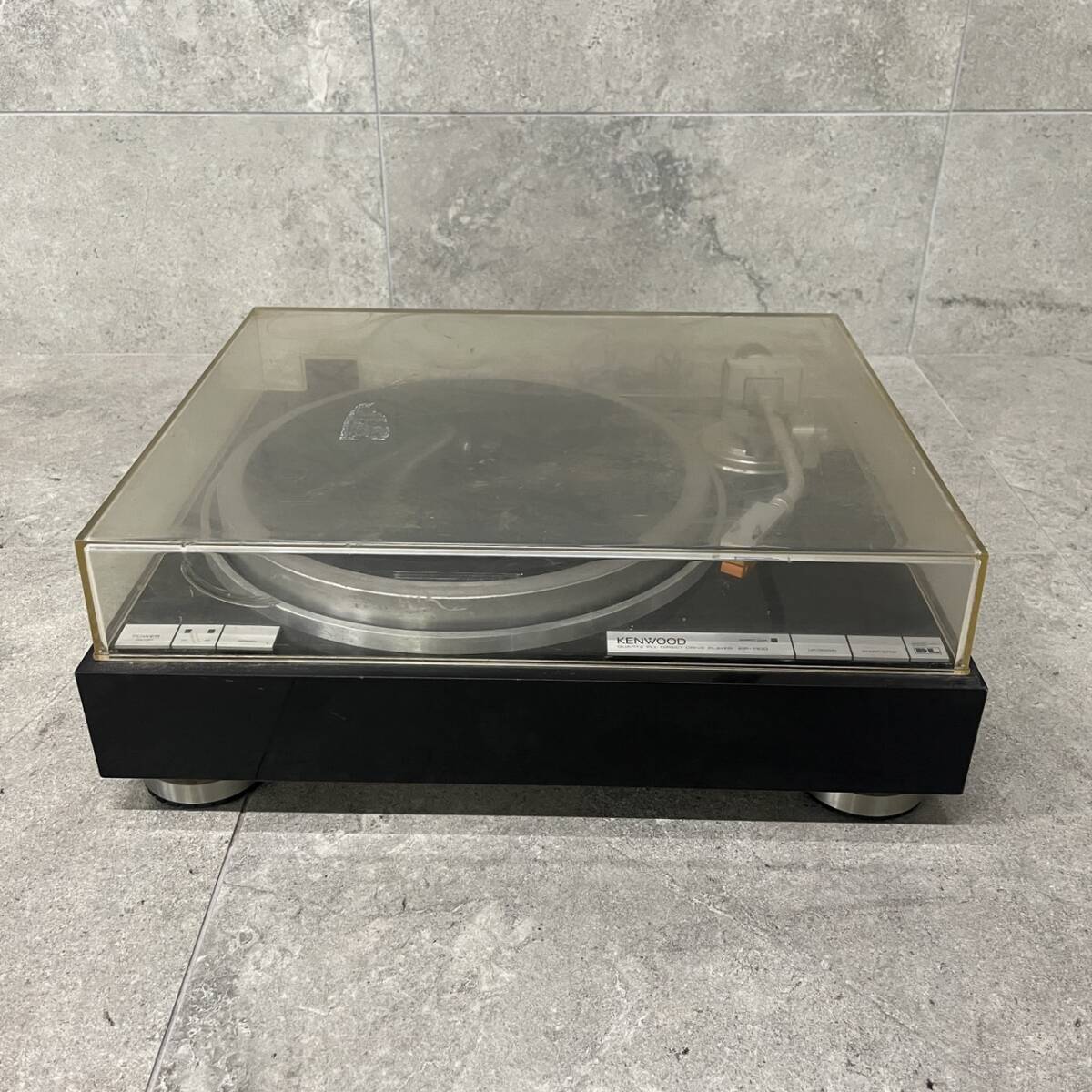 【全体的に状態が悪い】24大/A018159-1/A084-201/MY20000 KENWOOD ケンウッド KP-1100 ターンテーブル ...