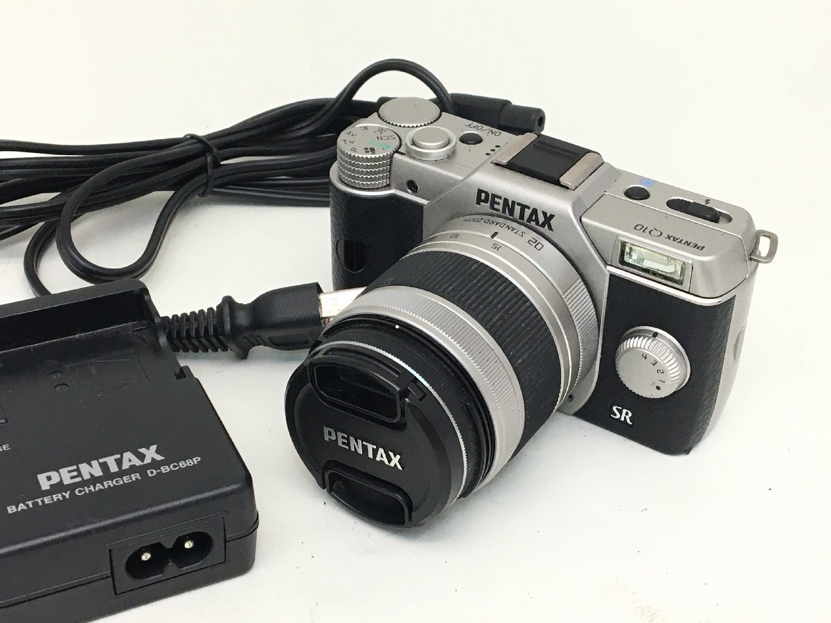 【やや傷や汚れあり】PENTAX Q10 SR/1:2.8-4.5 5-15mm ミラーレス 一眼レフカメラ 付属品付き 通電確認済み/動作未確認 ジャンク 中古【UC080003】の落札情報 ...