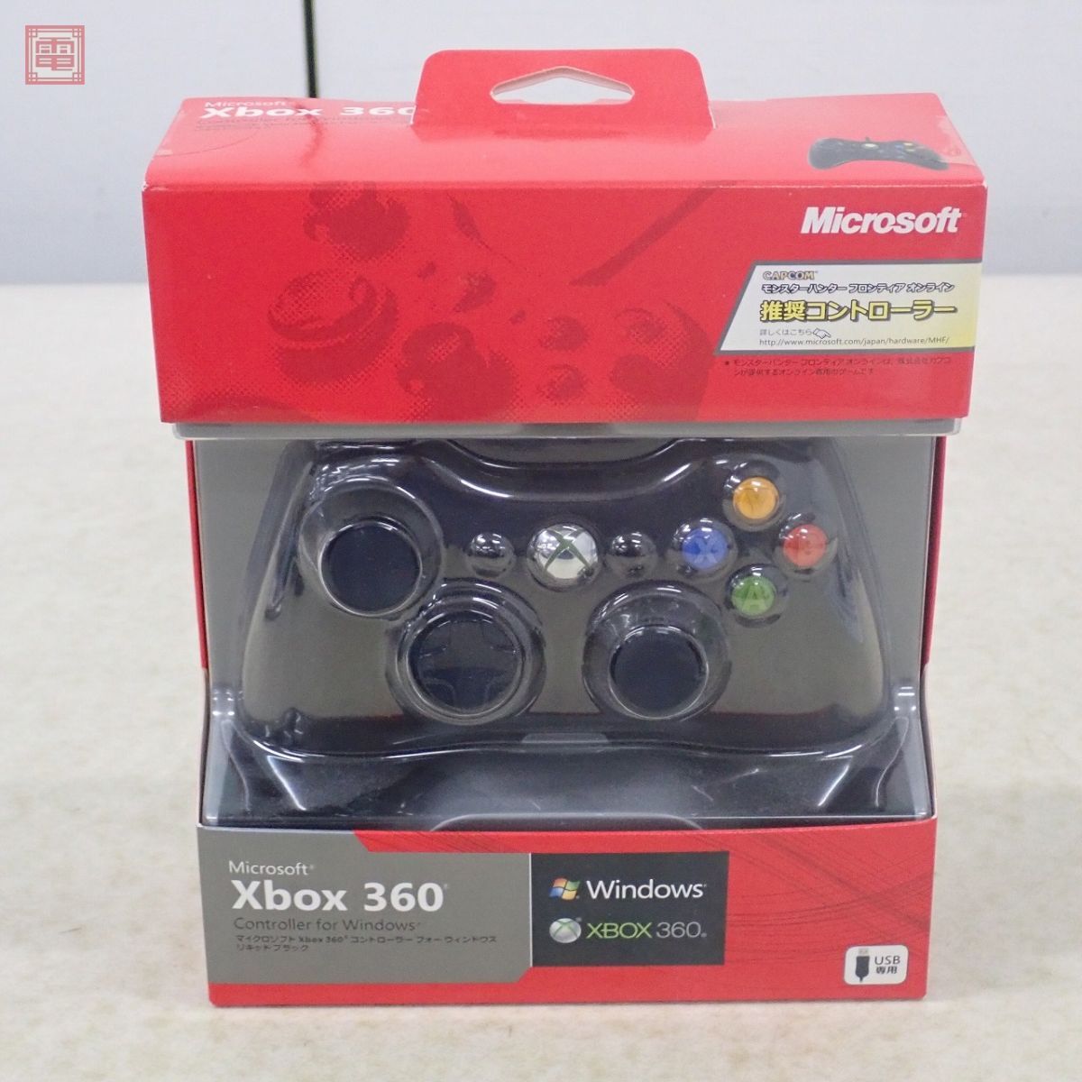 【未使用】未開封 Xbox360 Controller for Windows リキッドブラック USBコントローラー マイクロソフト Microsoft X17-36679-01【10の落札 ...