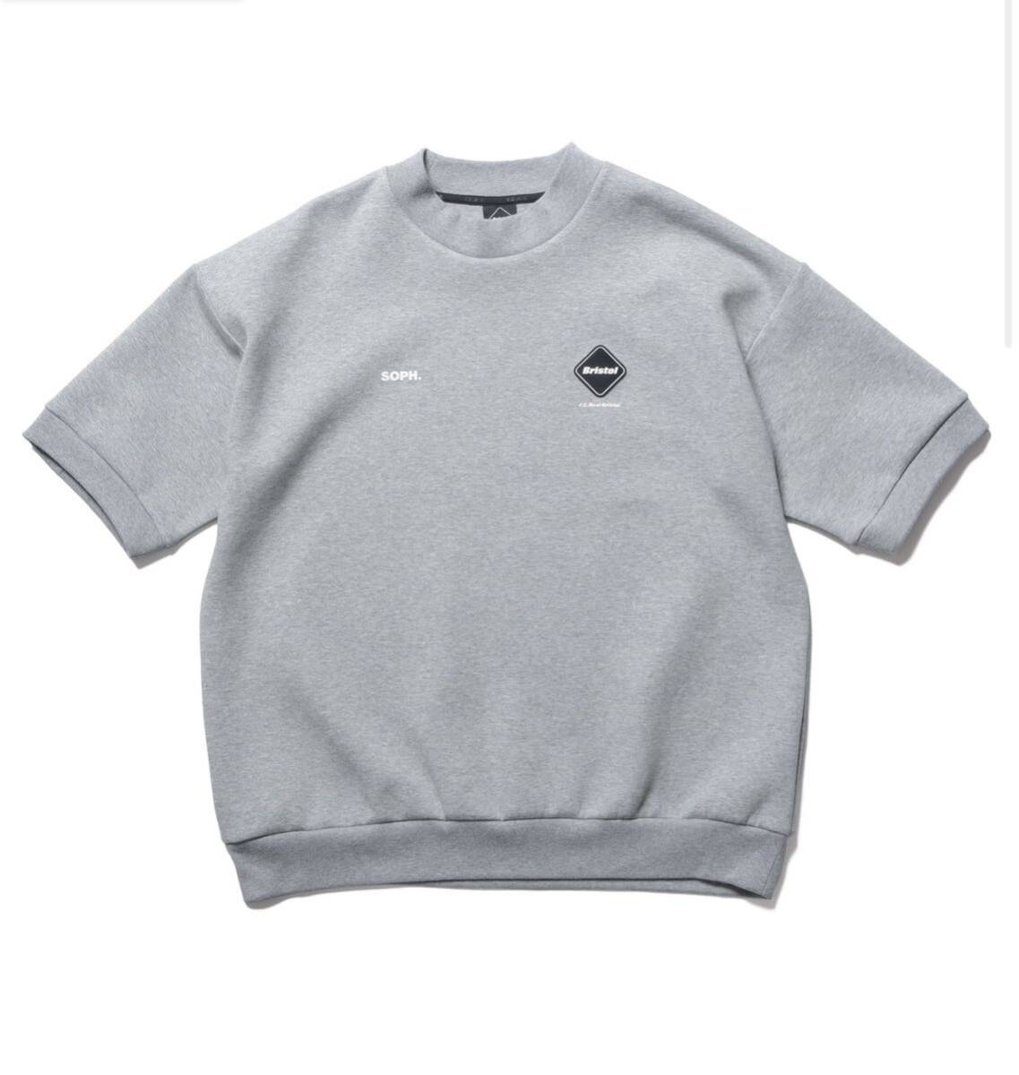 【未使用】S 新品 FCRB 24SS TECH SWEAT S/S TEAM CREWNECK BAGGY TOP GRAY SOPHNET F.C.R.B. ブリストル BRISTOL F ...