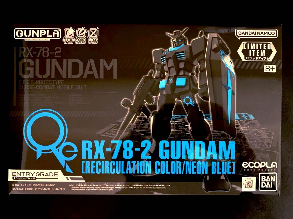【未使用】 再入荷【即落】 ENTRY GRADE 1/144 RX-78-2 ガンダム [リサーキュレーションカラー/ネオンブルー] バンダイ 新品未開封 純正 の落札情報詳細 ...