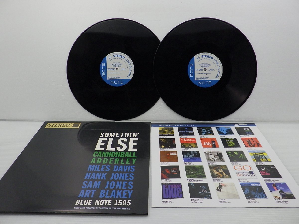 【やや傷や汚れあり】Cannonball Adderley(キャノンボール・アダレイ)「Somethin' Else」LP（12インチ）/Blue Note(BST 81595)/ジャズの落札 ...