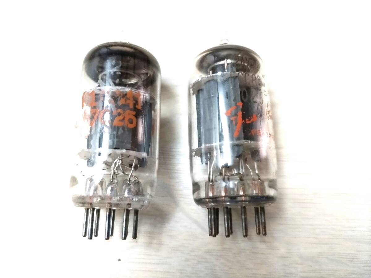 【傷や汚れあり】12AX7 真空管（Fender 7025）2本セット ジャンクの落札情報詳細 - Yahoo!オークション落札価格検索 オークフリー