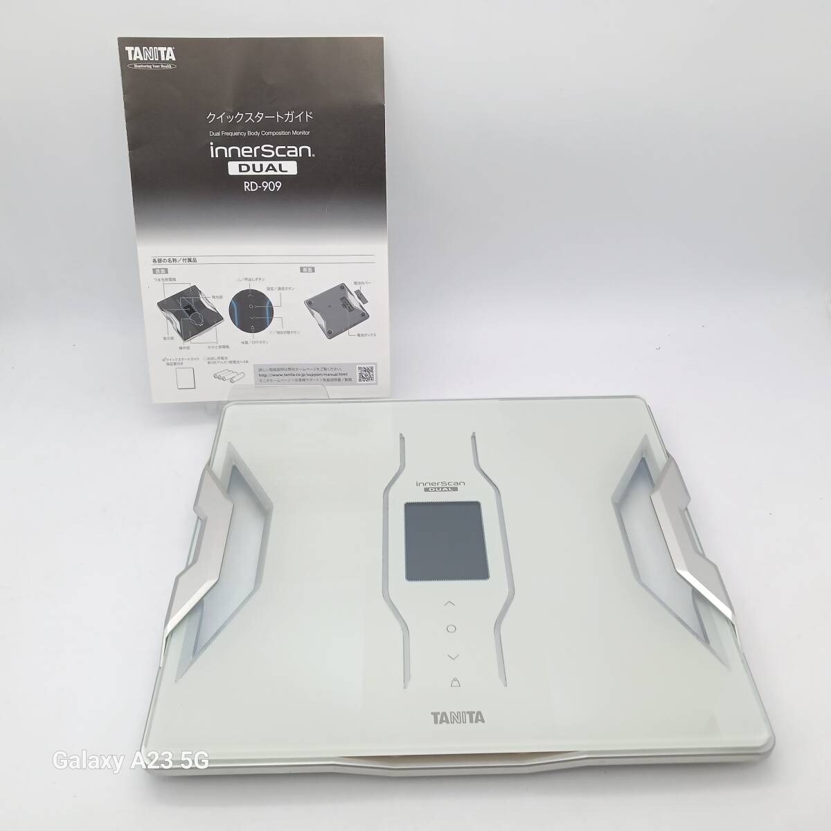 【やや傷や汚れあり】TANITA タニタ デュアルタイプ体組成計 インナースキャン デュアル RD-909 動作確認済の落札情報詳細 - Yahoo!オークション落札価格検索 オークフリー