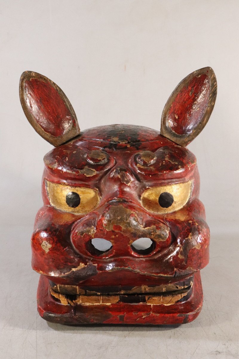 【傷や汚れあり】E849 古い木彫獅子頭/大型/守神/パーコロ/東洋彫刻/時代もの/古道具/52332の落札情報詳細 - Yahoo ...