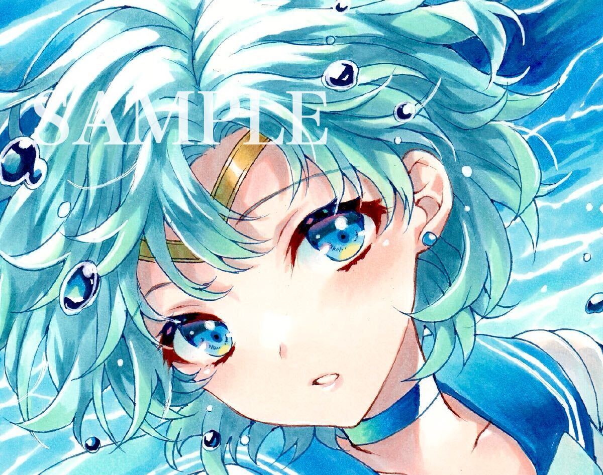【未使用】セーラーマーキュリー 直筆 同人 手描きイラスト A4 ケント紙の落札情報詳細 - Yahoo!オークション落札価格検索 オークフリー