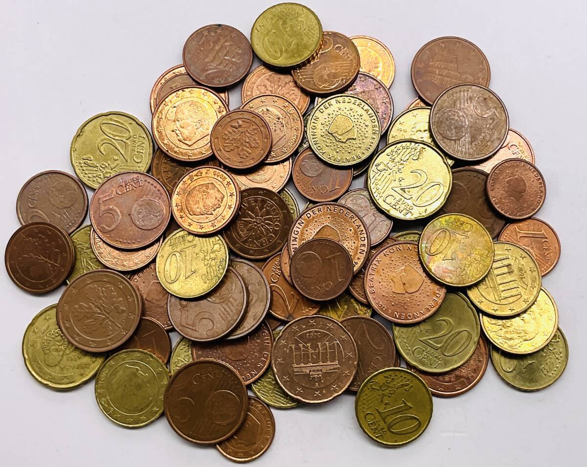 【やや傷や汚れあり】1円スタート ユーロセント まとめ 260g 近代貨幣 硬貨 外国銭 ヨーロッパ ユーロ圏 コイン コレクション C-1121の落札情報詳細 - Yahoo!オークション ...