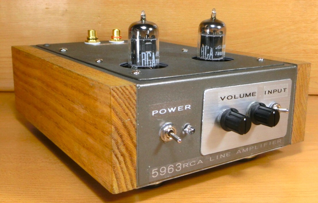 【未使用】自作完成品 『5963/RCA LINE-AMPLIFIER』 サイドパネル付き・エージング済みの落札情報詳細 - Yahoo ...