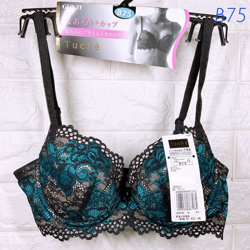【未使用】新品 GUNZE Tuchトゥシェ ブラジャー B75の落札情報詳細 - Yahoo!オークション落札価格検索 オークフリー