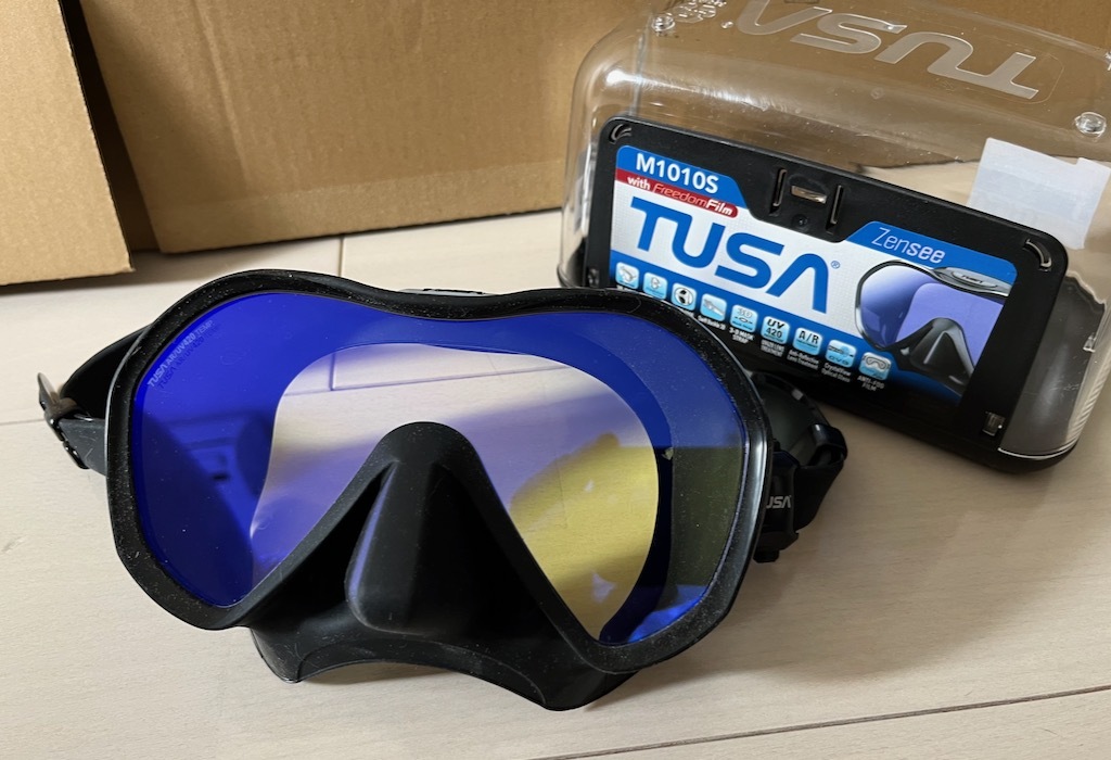 【目立った傷や汚れなし】【 TUSA ダイビングマスク Zensee Pro M1010S 】UVレンズ／ブラックシリコンの落札情報詳細 - Yahoo!オークション落札価格検索 オークフリー
