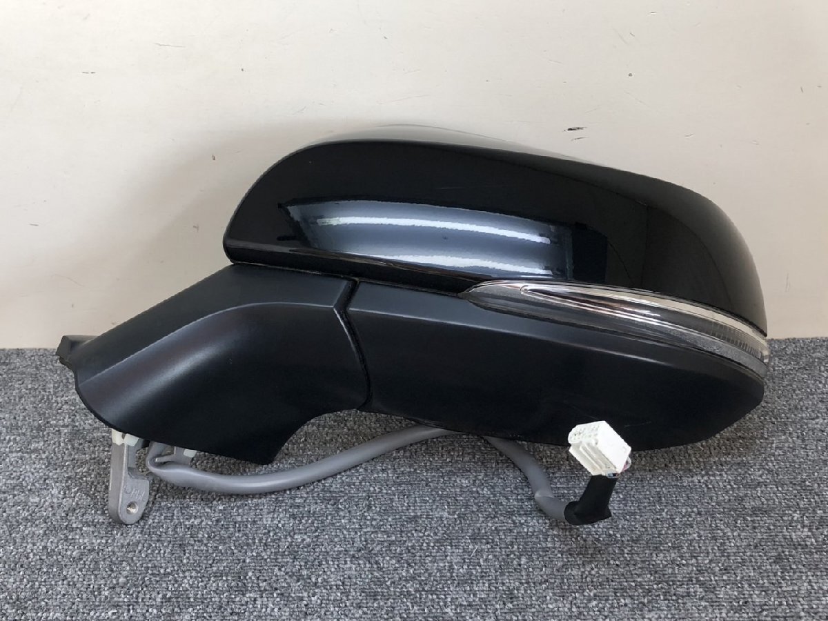 【傷や汚れあり】80650 GGH30W/GGH35W/AGH30W/AGH35W/AYH30W アルファード/ヴェルファイア 左ドアミラー ...